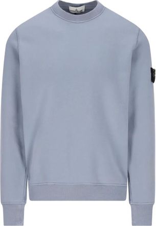 Stone Island Homme, Sweatshirts et sweats &agrave; capuche, Bleu, Taille: XL SweaT-shirt ras du cou