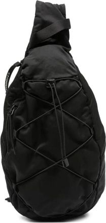 C.P. Company C.p. Company, Homme, Sacs, Noir, Taille: ONE Size Sac &agrave; dos bandouli&egrave;re en nylon B
