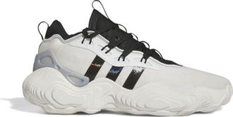 adidas Baskets basses Trae Young 3 pour homme, noir/blanc, 9 UK - 43 1/3 EU - 9.5 US