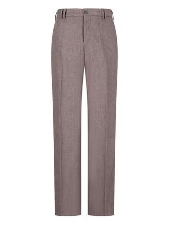 Pantaloni Torino pantalon Micheal &agrave; effet bross&eacute; - Marron