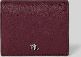 Lauren Ralph Lauren Portemonnaie aus echtem Rindsleder Modell CMPCT WALLET