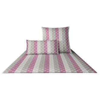 Joop Bettw&auml;sche Striped Cornflower Fuchsia - 01