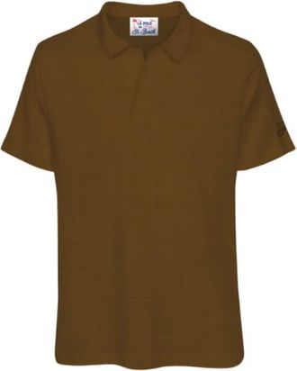 MC2 Saint Barth Homme, Tops, Brun, Taille: XL Fraser Polo