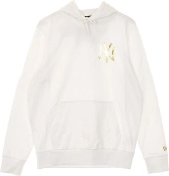 New Era MLB Metallic Hoodie Wei&szlig; - - Sweatshirts & Hoodies - Herren - Wei&szlig; - 2XL