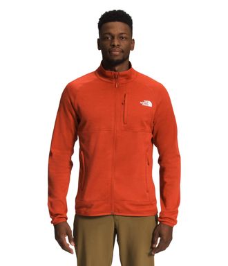 The North Face Canyonlands Herren-Reißverschluss, Rosted Bronze Heather, Größe L