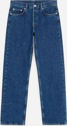 Arket OCEAN Loose Straight Jeans -Blau