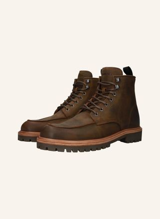 Blackstone Schn&uuml;rboots braun