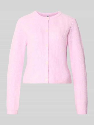 Pieces Strickjacke mit Woll-Anteil Modell SILLY