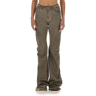 Rick Owens Femme, Jeans, Beige, Taille: W27 Jeans Bootcut &Eacute;vas&eacute;s