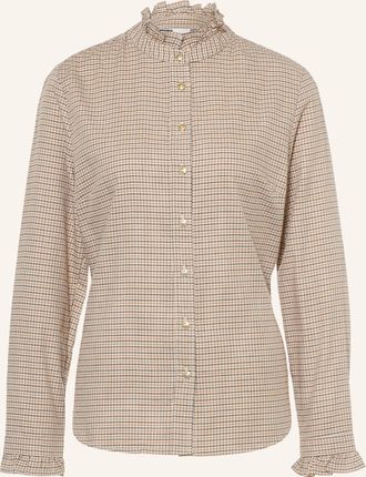 Brax Brax Bluse Victoria Mit R&uuml;schen beige
