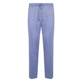 Etro Homme, Pantalons, Bleu, Taille: M Pantalon Coupe Droite
