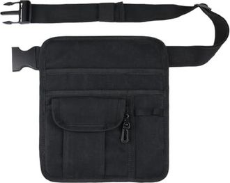 Generic Pochette de taille de serveur - Tablier de serveur durable, sac utilitaire multi-poches | Ceinture l&eacute;g&egrave;re et r&eacute;glable offrant un confort pendant les l