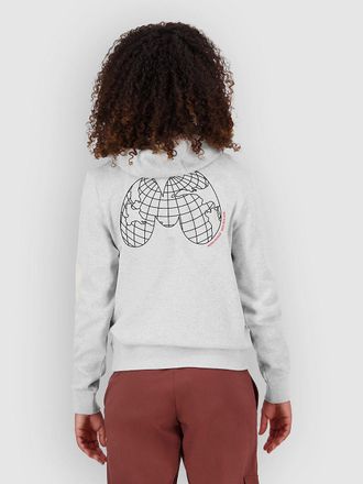 Mons Royale Inversion Merino Hoodie light grey heather
