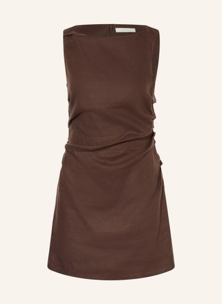 Faithfull The Brand Faithfull The Brand Leinenkleid Aloisa braun