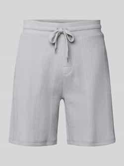 HUGO BOSS Regular Fit Sweatshorts aus Baumwoll-Mix