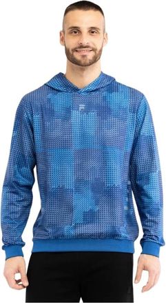 Fila Homme, Sweatshirts et sweats &agrave; capuche, Bleu, Taille: M SweaT-shirt Imprim&eacute; Camouflage