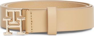 Tommy Hilfiger G&uuml;rtel TH Monogram Plaque Buckle