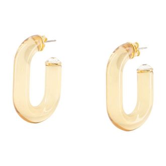 Paco Rabanne Gold-Tone Tubular Earrings - Gold