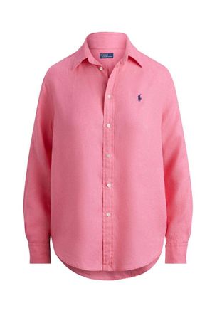 Polo Ralph Lauren Damen Leinenbluse Classic Fit