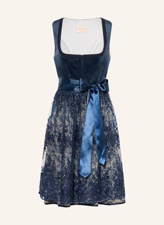 Kr&uuml;ger Kr&uuml;ger Dirndl Aislinn Mit Schmucksteinen Und Schmuckperlen blau