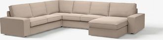 IKEA KIVIK 5er-Ecksofa mit R&eacute;camiere