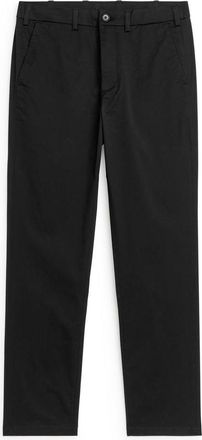 Arket Schmale Stretch-Chinohose -Schwarz
