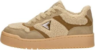 Guess Femme, Chaussures, Beige, Taille: 36 EU Miram 10 Baskets