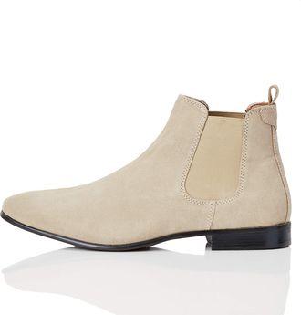 Find. FIND Leather, Chelsea Boots, Braun (Sand), 43 EU (9 UK)