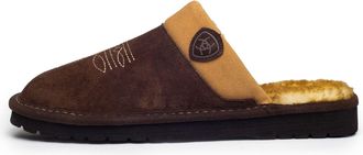 Ariat Silversmith AR2842-200 Slipper, quadratische Zehenpartie, 1 Paar, Farbe: Kastanienbraun/Schokoladenbraun, Schokoladenbraun mit Brust, 47 EU