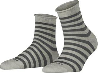 Burlington Swansea W Sso coton fantaisie 1 paire, Chaussettes Femme, Gris Storm Grey 3820, 36-41