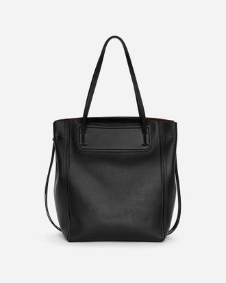 Arket Tragetasche Aus Leder -Schwarz
