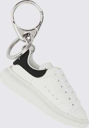 Alexander McQueen McQueen Porte-cl&eacute;s sneakers en cuir et m&eacute;tal