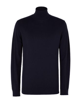 8 by YOOX COTTON-CASHMERE BLEND BASIC ROLL-NECK