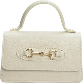 Isabella Rhea Beige Rindsledertasche