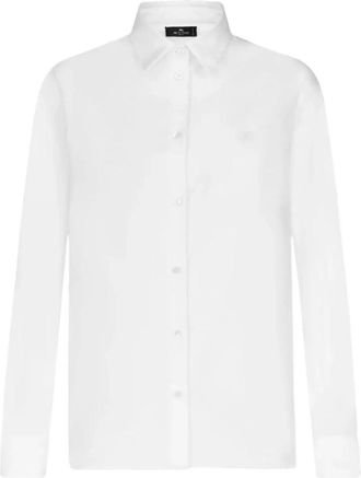 Etro Femme, Blouses et Chemises, Blanc, Taille: 40 FR Chemise Boutonn&eacute;e Raffin&eacute;e