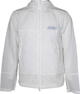 Autry Femme, Vestes, Blanc, Taille: 38 FR Wbpx 012W-1 Coupe-vent