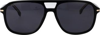 HUGO BOSS Homme, Accessoires, Noir, Taille: 56 MM Lunettes de soleil &eacute;l&eacute;gantes Boss 1751/S