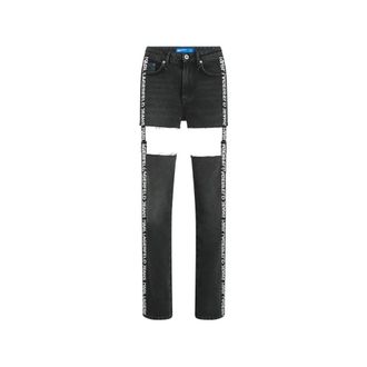 Karl Lagerfeld Slim Jeans - - Jeans - Damen - Schwarzk - W28 L32