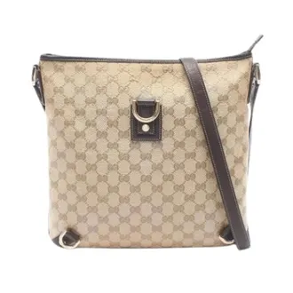 Gucci Sac bandouli&egrave;re vintage doccasion - Femme - Pre-owned - Beige - Taille: ONE Size