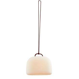 Nordlux Luminaire nomade kettle to-go 36 Mati&egrave;re plastique Blanc/Rouge, H.30.8 - IP65 - led Module / Nordlux Ext&eacute;rieur
