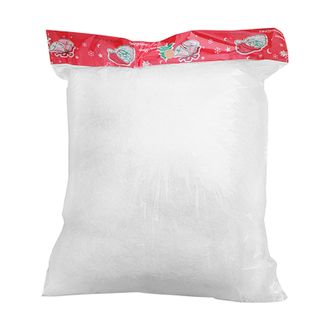 Generico K&uuml;nstliches Accessoire f&uuml;r Weihnachten, flauschige Baumwolle, dekorativ, f&uuml;r Weihnachten, Winterszene, k&uuml;nstliches Accessoire f&uuml;r Fenster, Terrasse, T