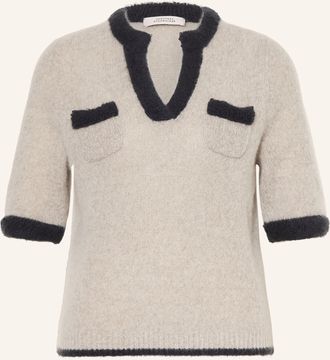 Dorothee Schumacher Dorothee Schumacher Strickshirt Luxury Love Aus Cashmere grau