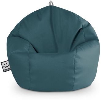 Happers Happers - Pouf Enfant Similicuir Indoor Glacier