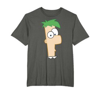 Disney Phineas und Ferb Ferb Big Face T-Shirt