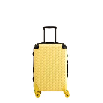 Carpisa GOTECH GREEN. Erweiterbares starres Handgep&auml;ck Gr&ouml;&szlig;e S klein (40x60x20 cm), mit 4 Rollen und TSA-Schloss. Ideal f&uuml;r Billigfl&uuml;ge