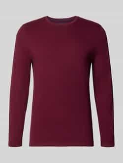 Christian Berg Slim Fit Longsleeve aus reiner Baumwolle