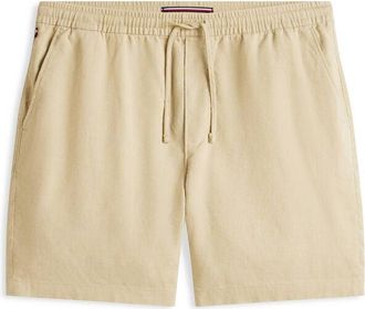 Tommy Hilfiger Herren Shorts aus Leinenmix