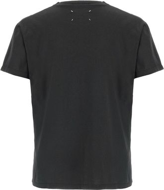 Maison Margiela Numeric Signature Print T-Shirt - Black