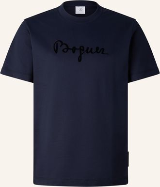 Bogner Baumwoll-T-Shirt Lukas blau