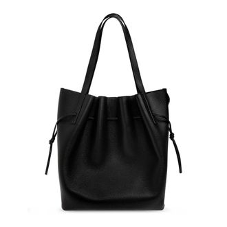 Yuzefi Scallop Tote - - Bags - Damen - Schwarzk - ONE SIZE